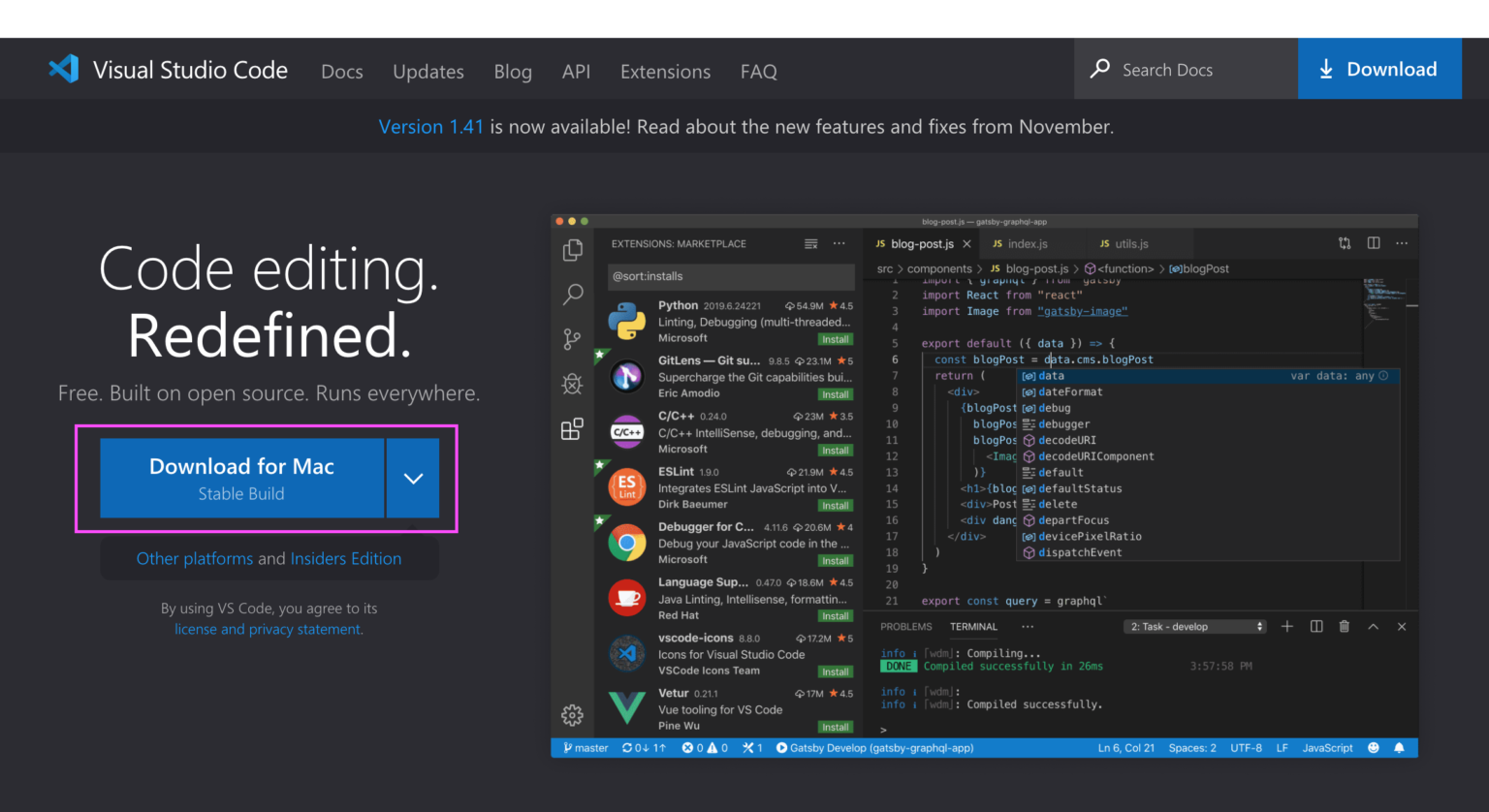 How to use Visual Studio Code on macOS Catalina (2019) Part 1 - Tech ...